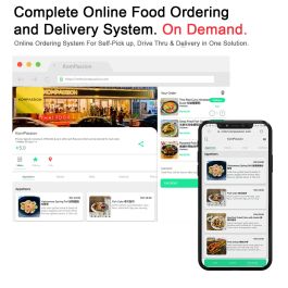 Online Food E-menu Ordering & Delivery System LITE PLAN | Kitchen ...