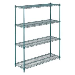 MAXEL Polygreen 4 Tier Rack Shelving 2160 G27 | Kitchen Equipment ...
