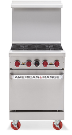 AMERICAN RANGE 4 Open Burner with Oven AR-4 | Kitchen Equipment Online ...