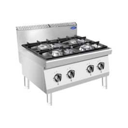 ATOSA 4 BURNERS GAS STOVE - 900 SERIES (800 X 900 X 602 MM) AT9G4B-C2 ...