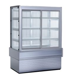 AEGLOS 2 Door Upright Passthrough Display AUCD1200FD | Kitchen ...