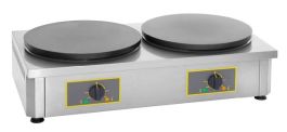 ROLLER GRILL Double Electric Crepe Machine CDE-350 | Kitchen Equipment ...