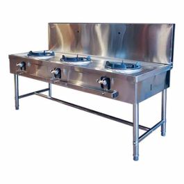 FRESH THREE BURNER STIR-FRY STOVE FSS-3 | Kitchen Equipment Online Store