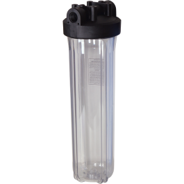 Sump Housing with Black Lid and Clear Body FPT SL2134-CL-BK | Kitchen ...