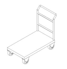 Stainless Steel Platform Trolley (Heavy Duty) | Kitchen Equipment ...