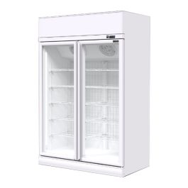 SANDEN 2 Door Multidesk Glass Door Chiller 1081L (Plug-In) SCM-1005 ...