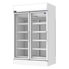 SANDEN 2 Door Multidesk Glass Door Back Load Chiller 1040L (Remote) SMB ...