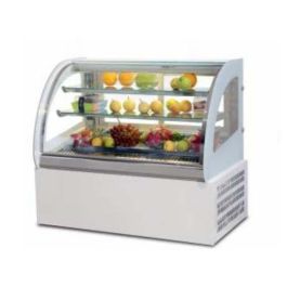 CN UNITED Table Top Curve Display Chiller Showcase - White Base TCC900W ...