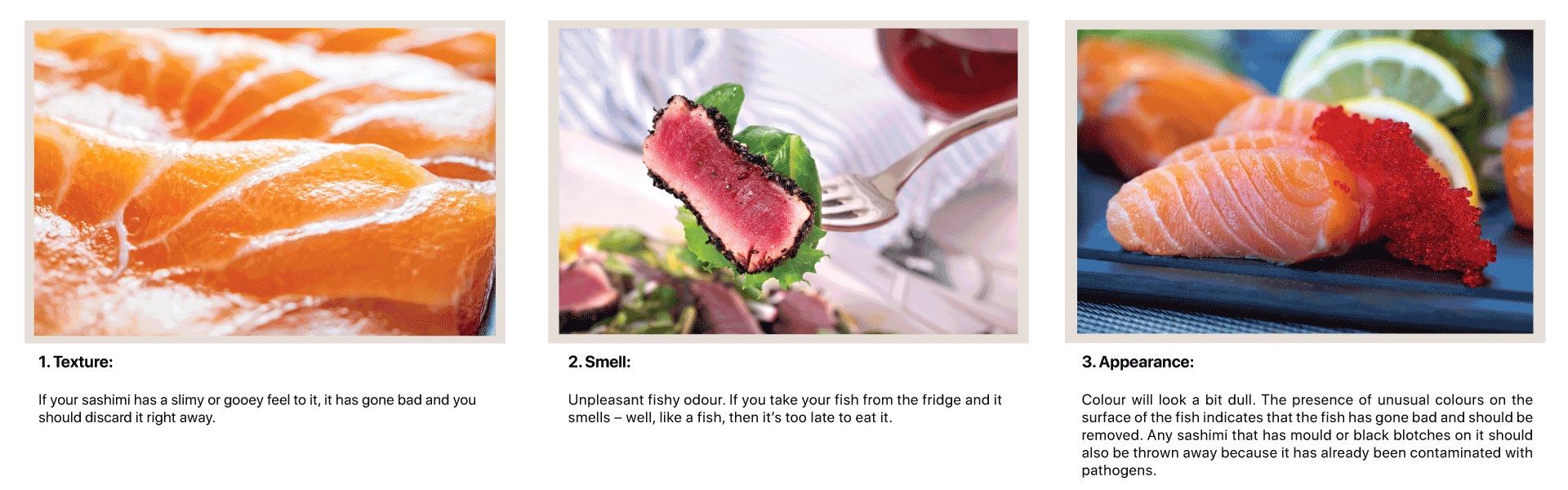 Sashimi: Identifying Freshness | Kitchen Equipment Online Store